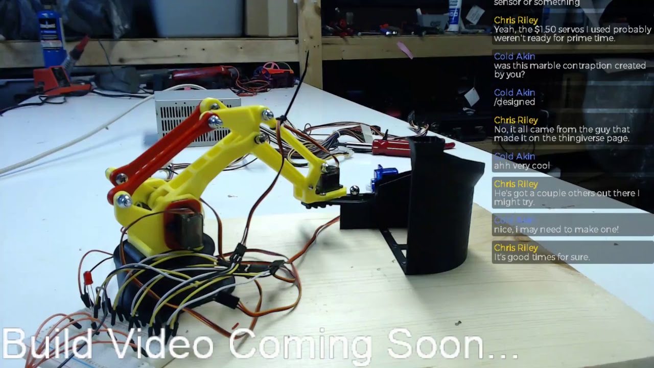 Breakfast with the bot arm - YouTube