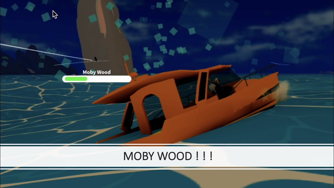 Roblox: Fishing Simulator - Moby Wood ! ! ! - YouTube