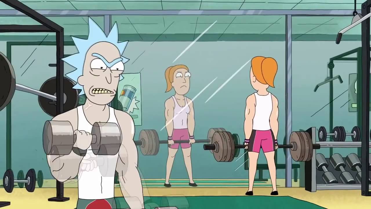 Summer n Rick Gym Montage / Dawn of Victory - YouTube
