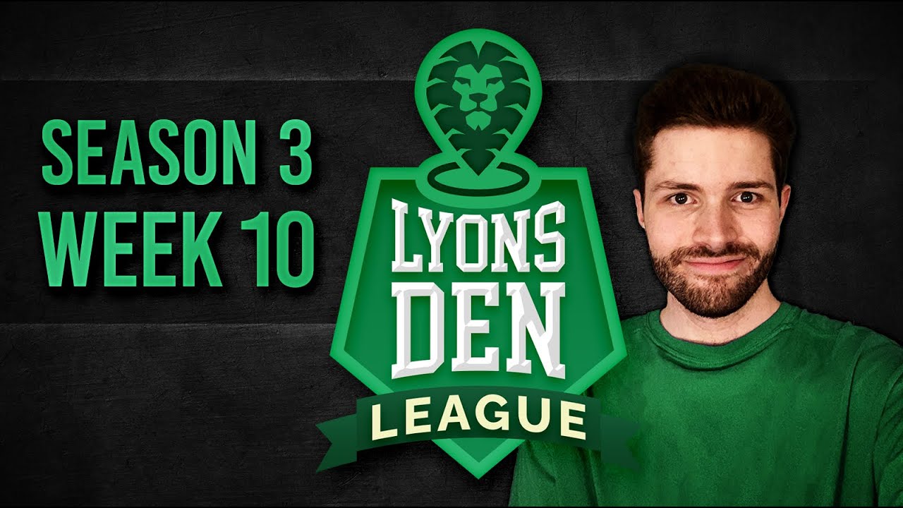 And the winner is… - Lyons Den League S3W10 - YouTube