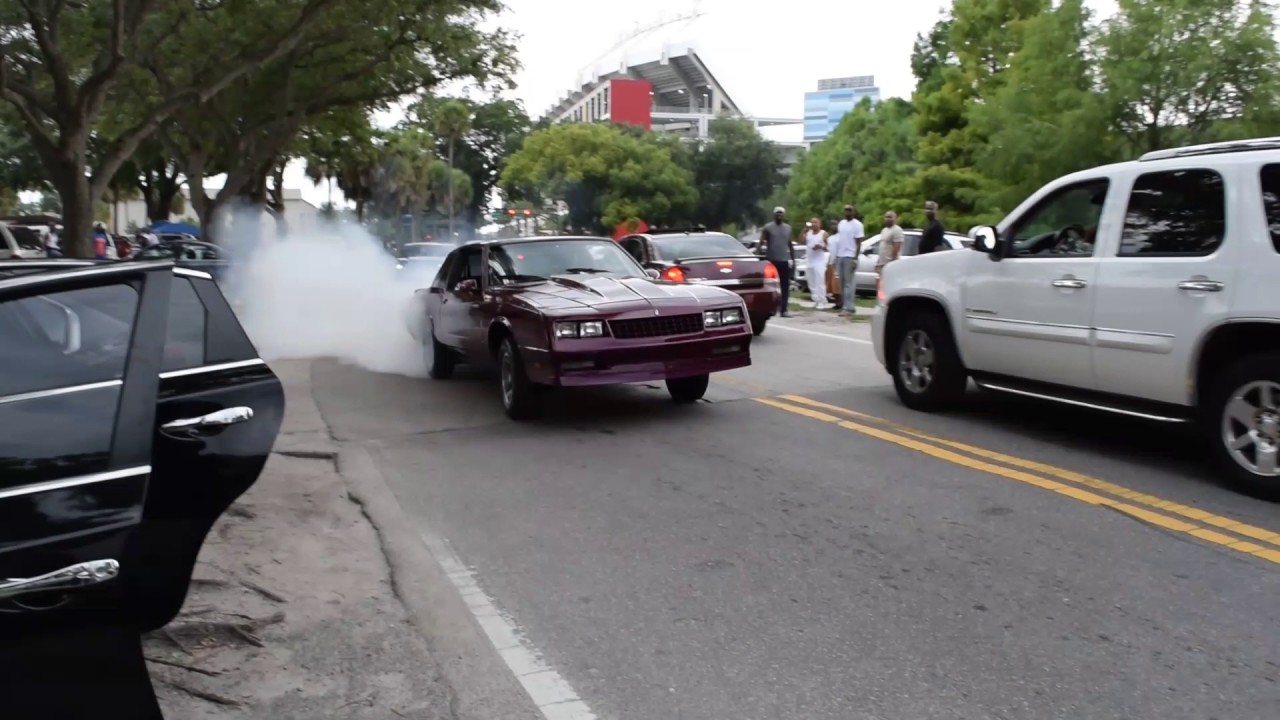 Chevy Monte Carlo SS burnout - YouTube