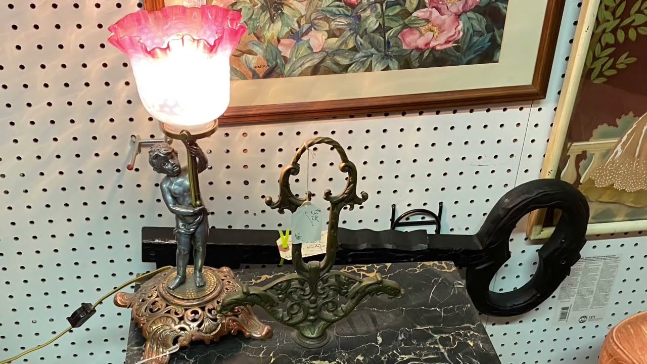 Shop with me for fancy antiques - YouTube