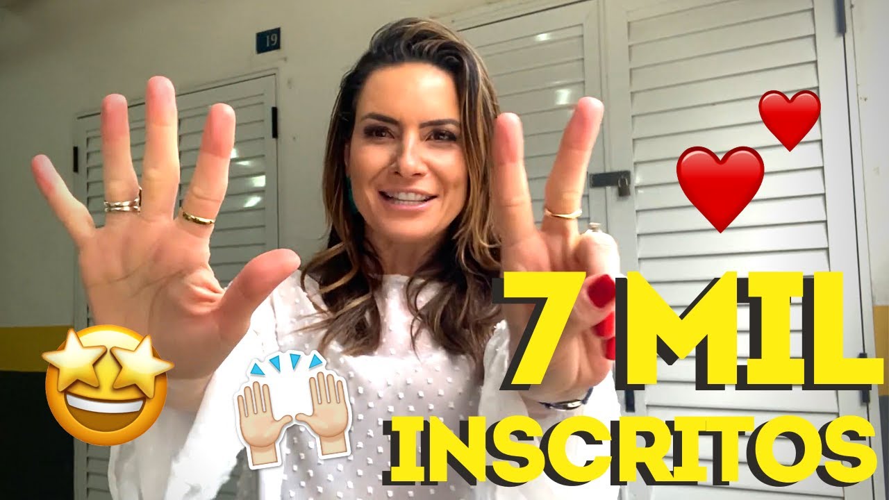 7 MIL INSCRITOS DO CANAL • Ali Klemt - YouTube