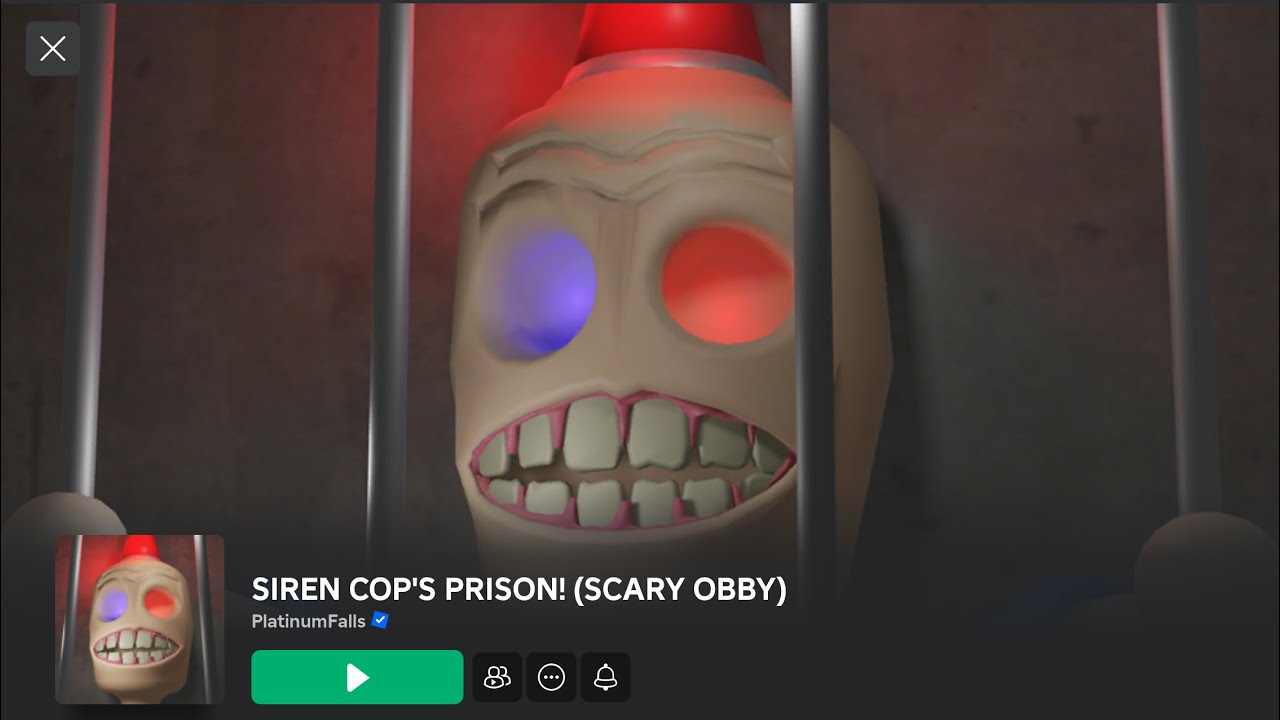 SIREN COPS PRISON ! Roblox game complete play through! - YouTube
