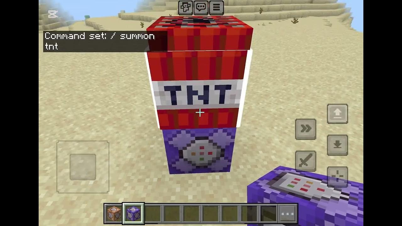 How to spawn tnt non stop with command blocks in Minecraft bedrock ...