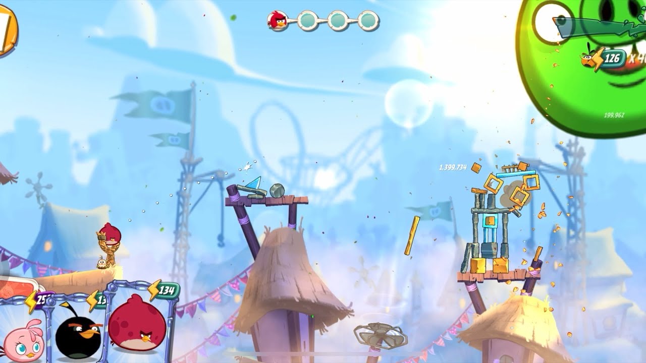 Angry Birds 2 Clan Battle Game City Pig Problems 09012022 AB2 1 Point ...