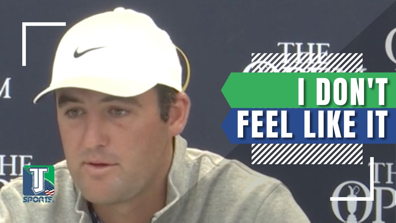 Scottie Scheffler ADMITS he doesn't FEEL people look at him as the top ...