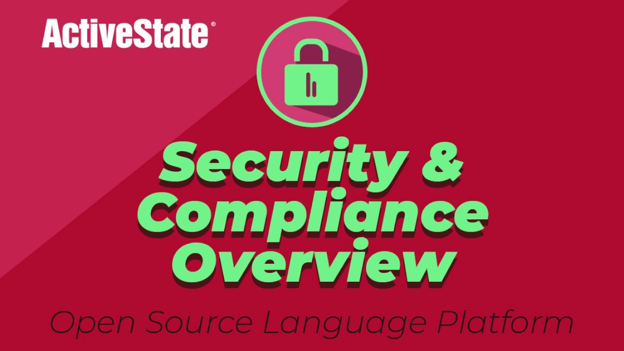 ActiveState SaaS Platform Demo: Security & Compliance Overview - YouTube