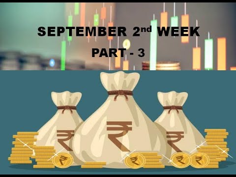 Dividend on September 2nd Week 2022 | Part - 3 - YouTube