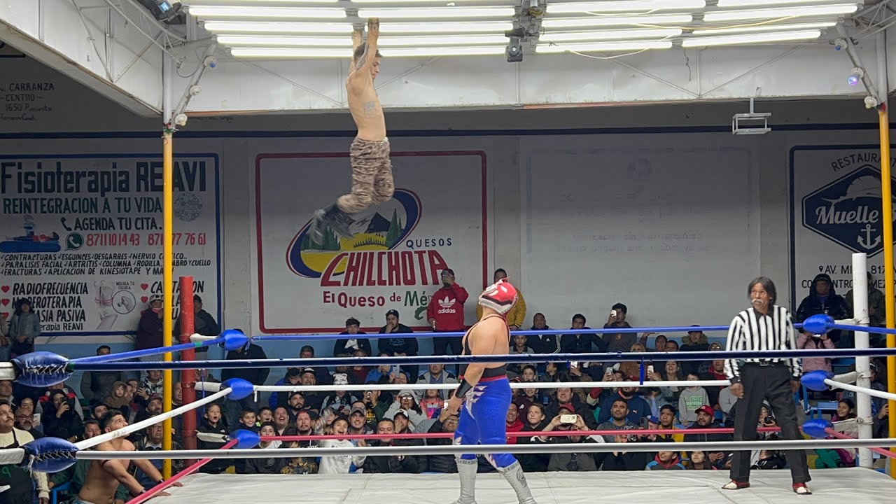 Insólito/Black Bull/Espanto Jr/Cavernario Galindo Jr vs Asombro Jr ...