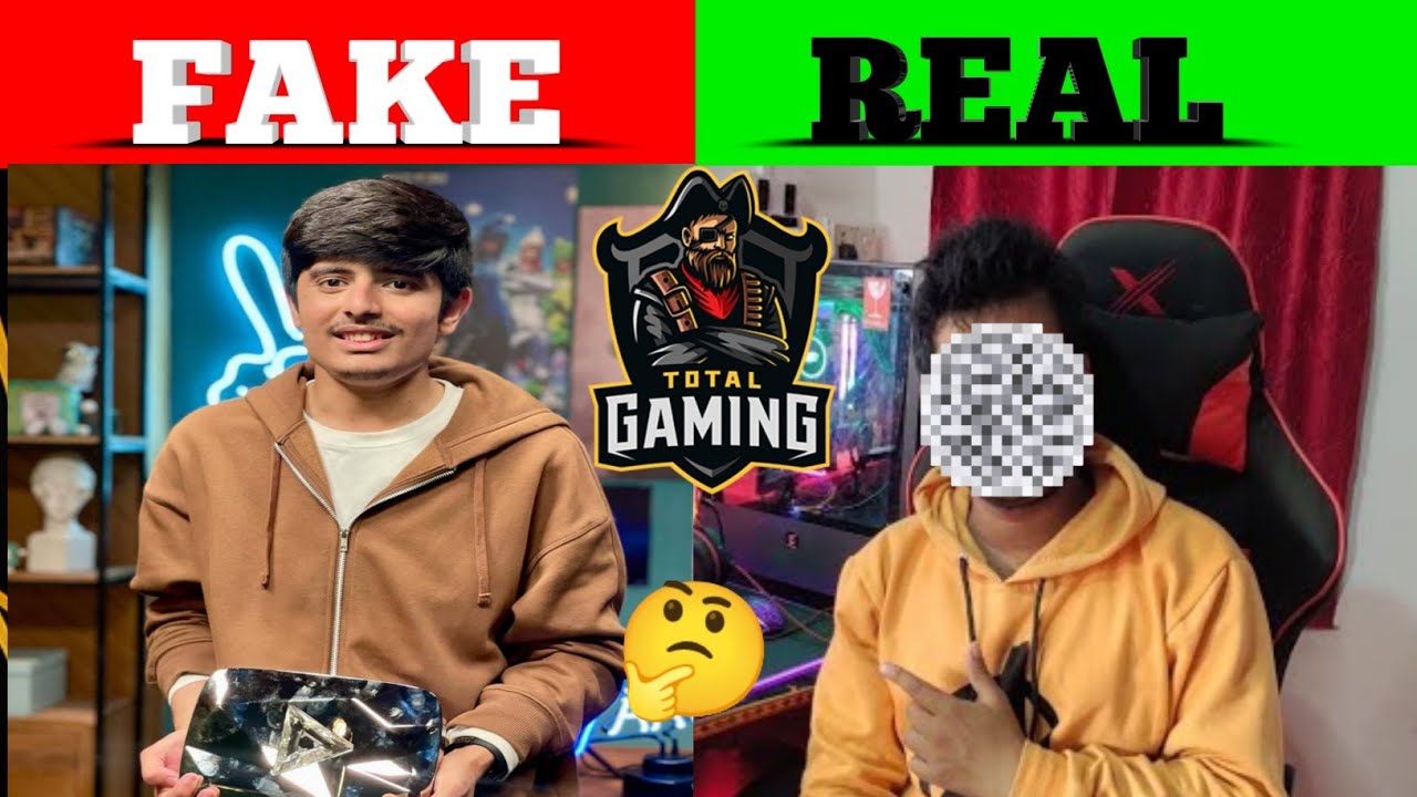TOTAL GAMING FACE REVEAL FAKE OR REAL 🤬 AJJU BHAI FACE REVEAL || - YouTube