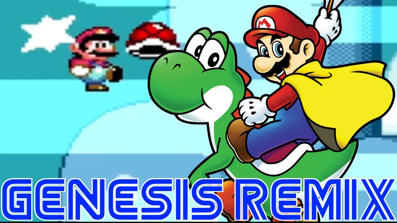 Super Mario World - Overworld (Sega Genesis Remix) - YouTube
