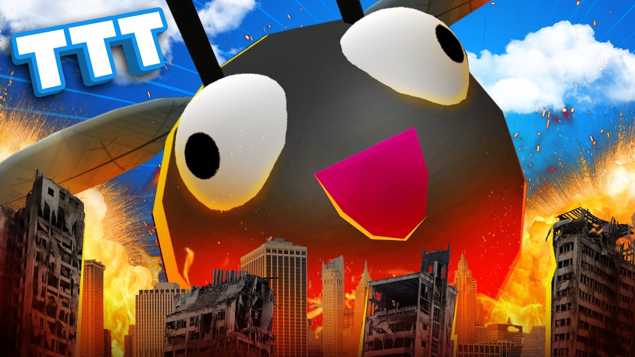 We love (and hate) the GIANT BF BEE!! | Gmod TTT - YouTube