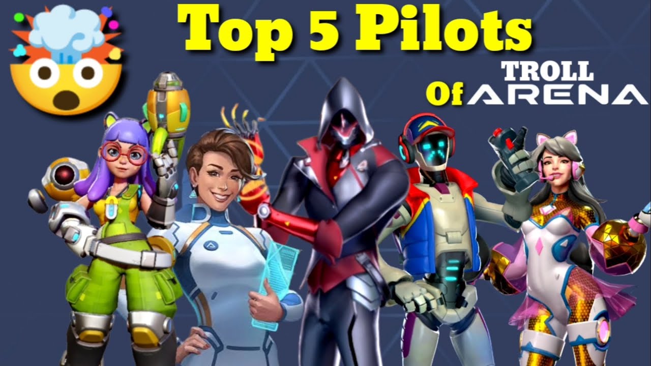 Top 5 Pilots Of Mech Arena - YouTube