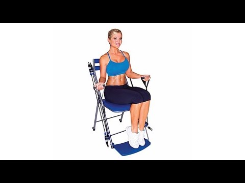 Chair Gym Exercise System with Twister Seat and Workout ... - YouTube