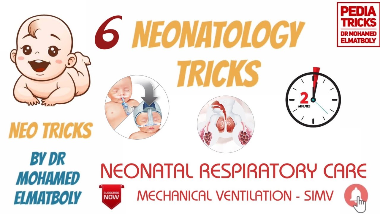 NEO TRICKS - NEONATAL RESPIRATORY CARE ( 6 ) - SIMV IN 2 MINUTES - YouTube