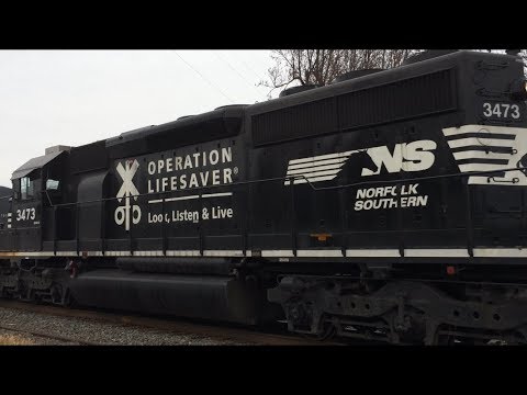 operation lifesaver ns 3473 on the ns reading line - YouTube
