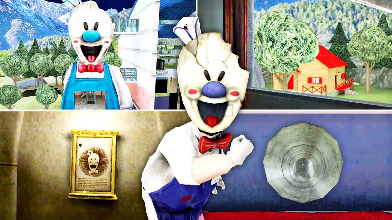 ALL SECRET LOCATIONS IN ICE SCREAM SERIES | ICE SCREAM - ICE SCREAM 6 ...