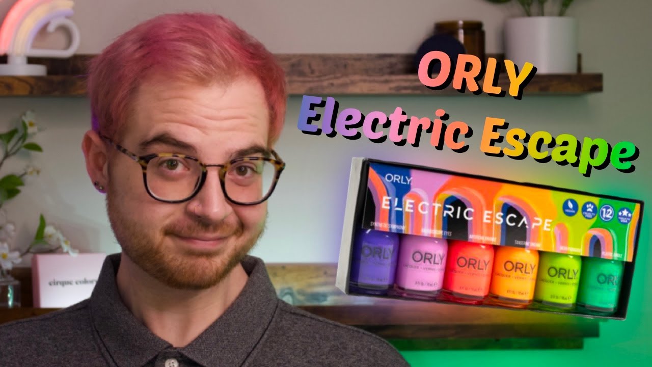 Orly Electric Escape / SWATCH & REVIEW - YouTube