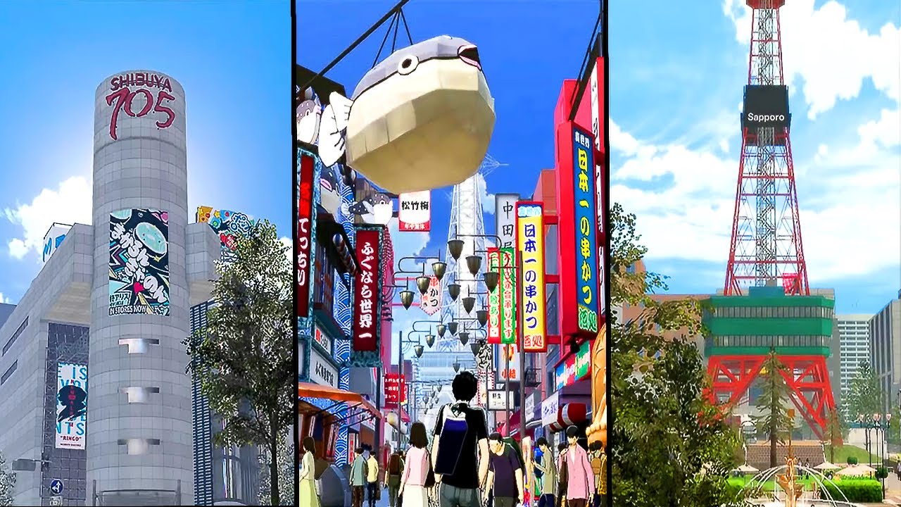 ALL City Themes - Persona 5 Scramble / Strikers OST - YouTube