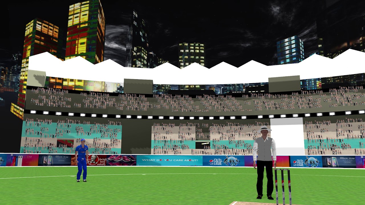 Cricket VR Game Animation - YouTube