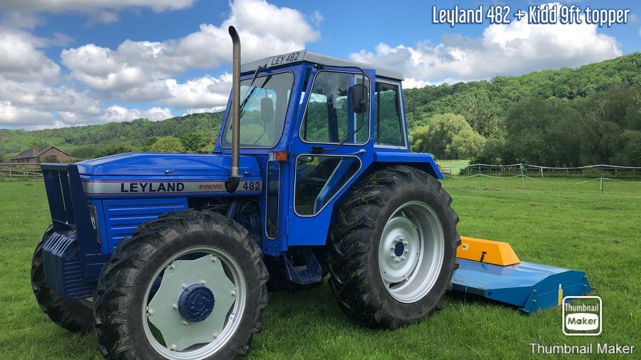 TOPPING WITH LEYLAND 482 AND KIDD 9FT TOPPER - YouTube
