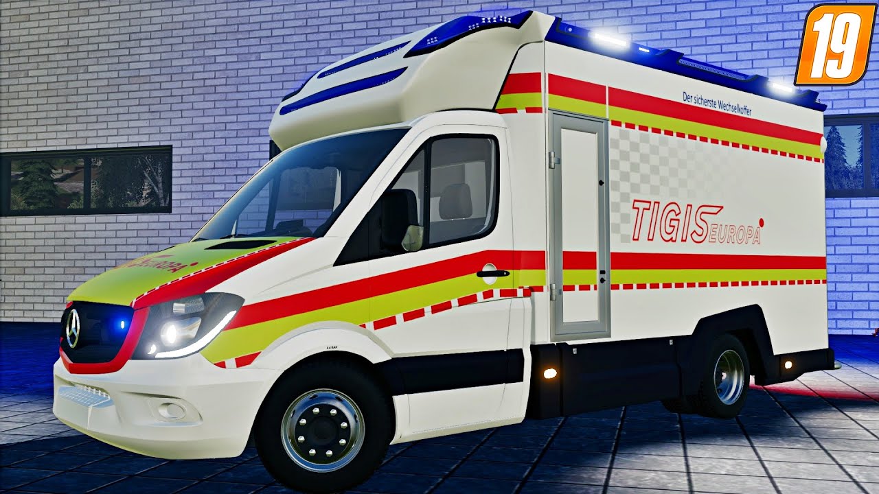 TIGIS EUROPA: Rettungswagen der Zukunft | LS19 Feuerwehr - YouTube