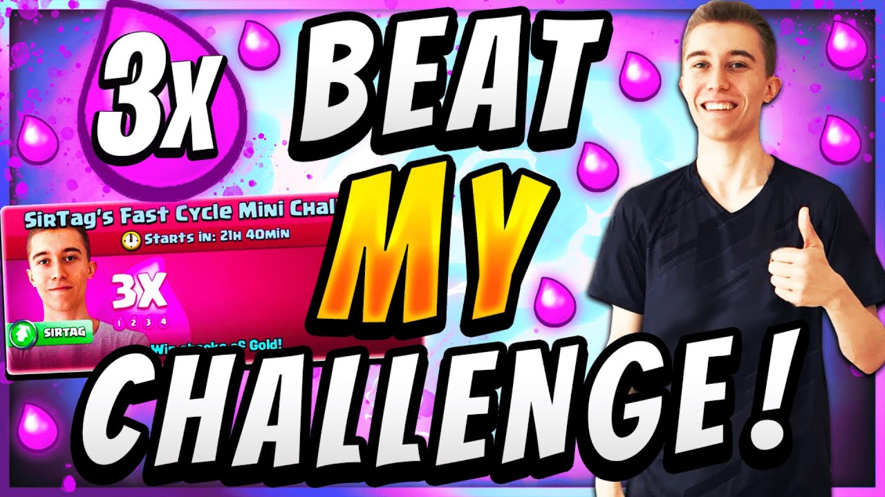 WIN MY CHALLENGE! SirTag's Fast Cycle Challenge — Clash Royale - YouTube