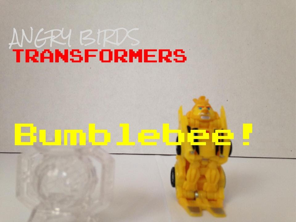 Angry Birds Transformers Bumblebee Review! - YouTube