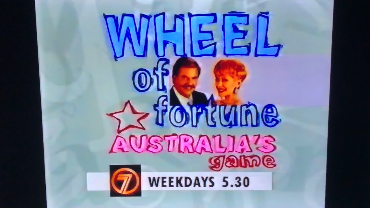 Wheel Of Fortune Australia Channel Seven Promo 1994 - YouTube