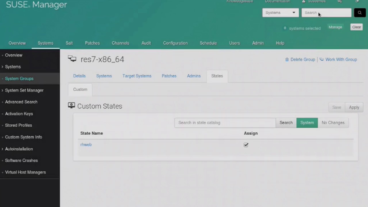 SUSE Manager - Defining states with Salt - YouTube