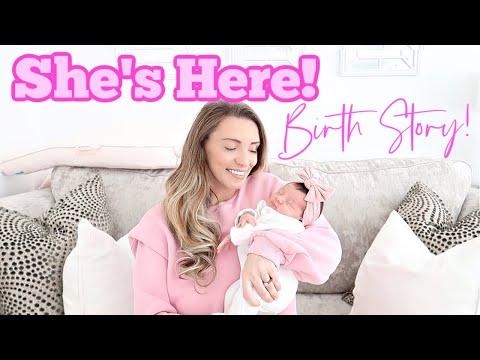 *MEET OUR BABY GIRL* // 36 Weeks Preterm Birth Story!!