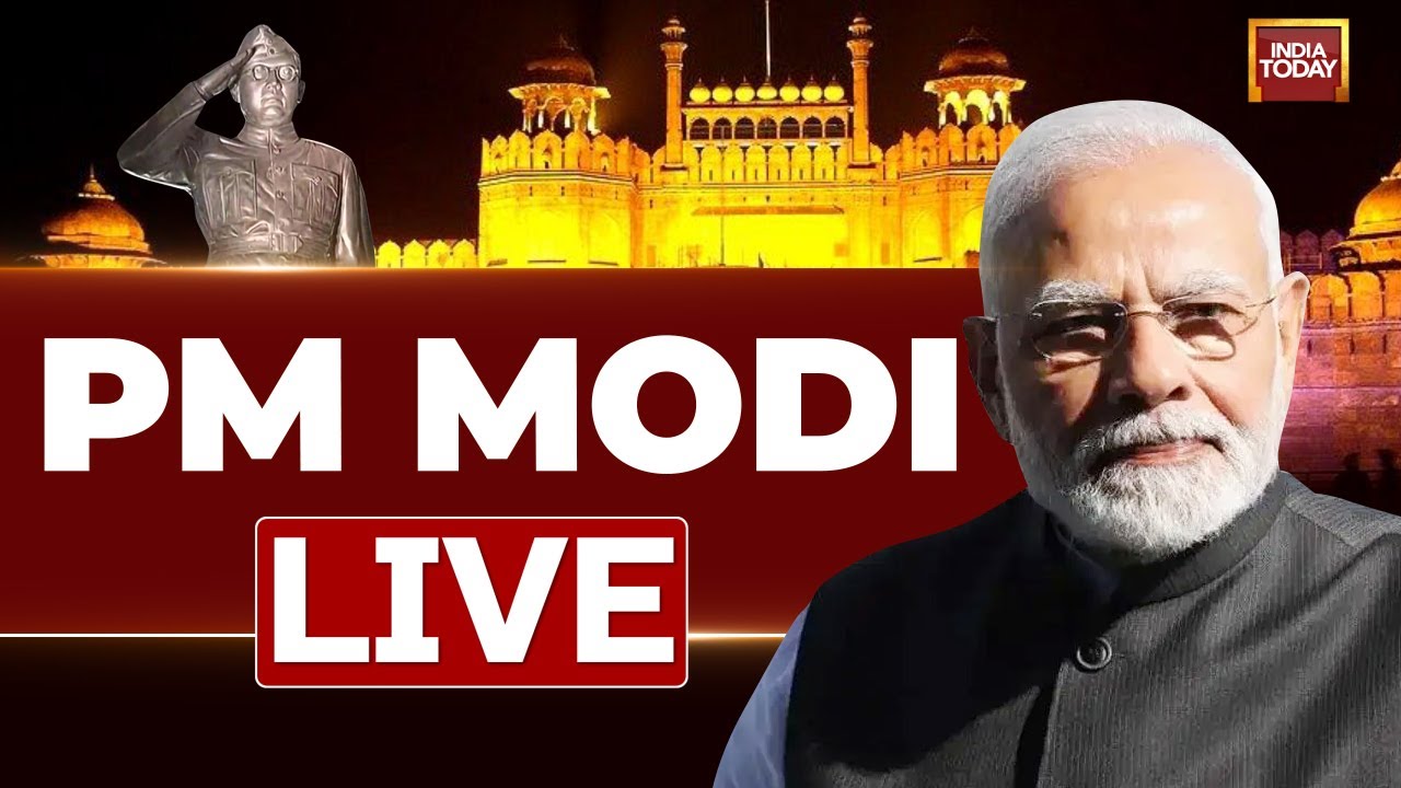 PM Modi LIVE: PM Modi Attends Parakram Diwas Celebrations At Red Fort ...
