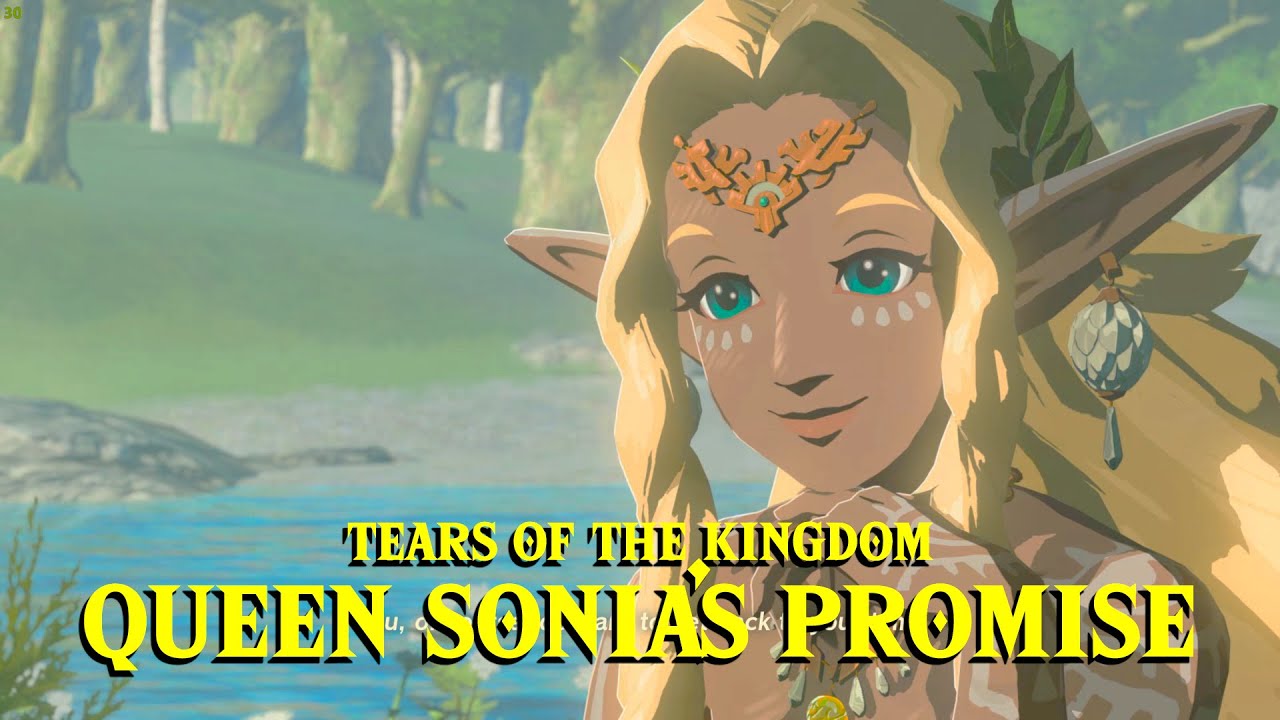 Queen Sonia's Promise #tearsofthekingdom #zeldatearsofthekingdom - YouTube