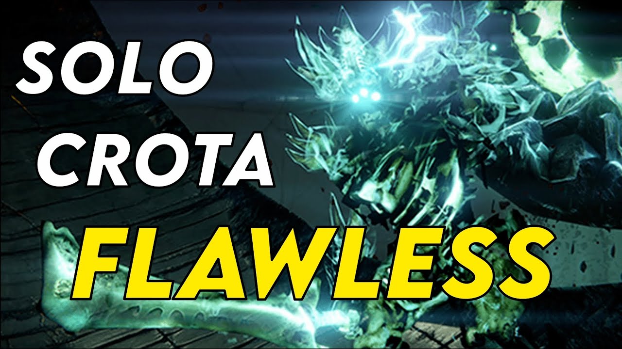 Crota Solo FLAWLESS - YouTube