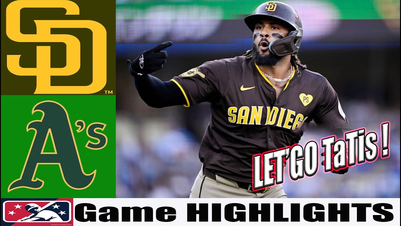 San Diego Padres Vs Athletics [Innings 1St ] GAME Highlights | MLB ...