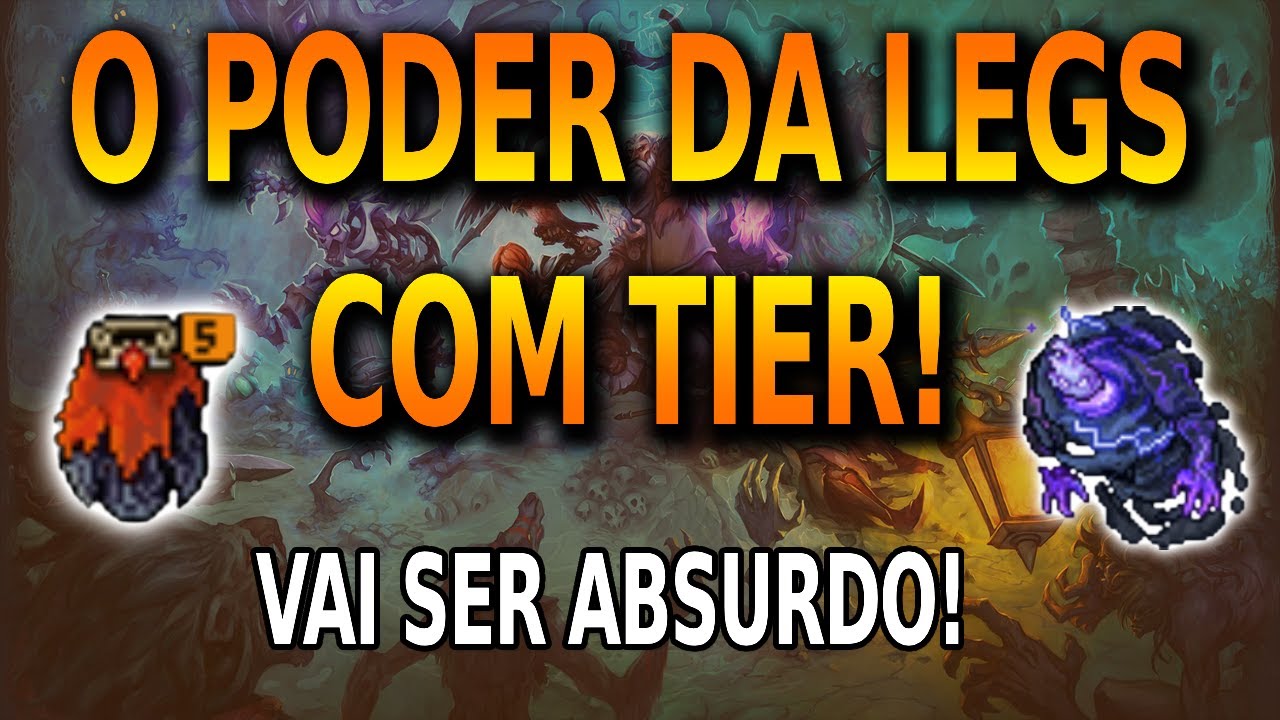 URGENTE! TEASER SOBRE O TIER NAS LEGS NO TIBIA - CIPSOFT ANUNCIOU E ...