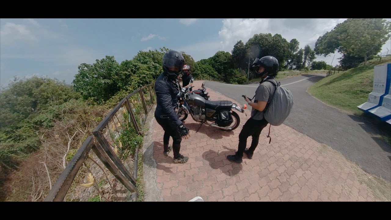 Ride CMC XY400, naza/Hyosung 650 cruise ke Jugra /Morib - YouTube