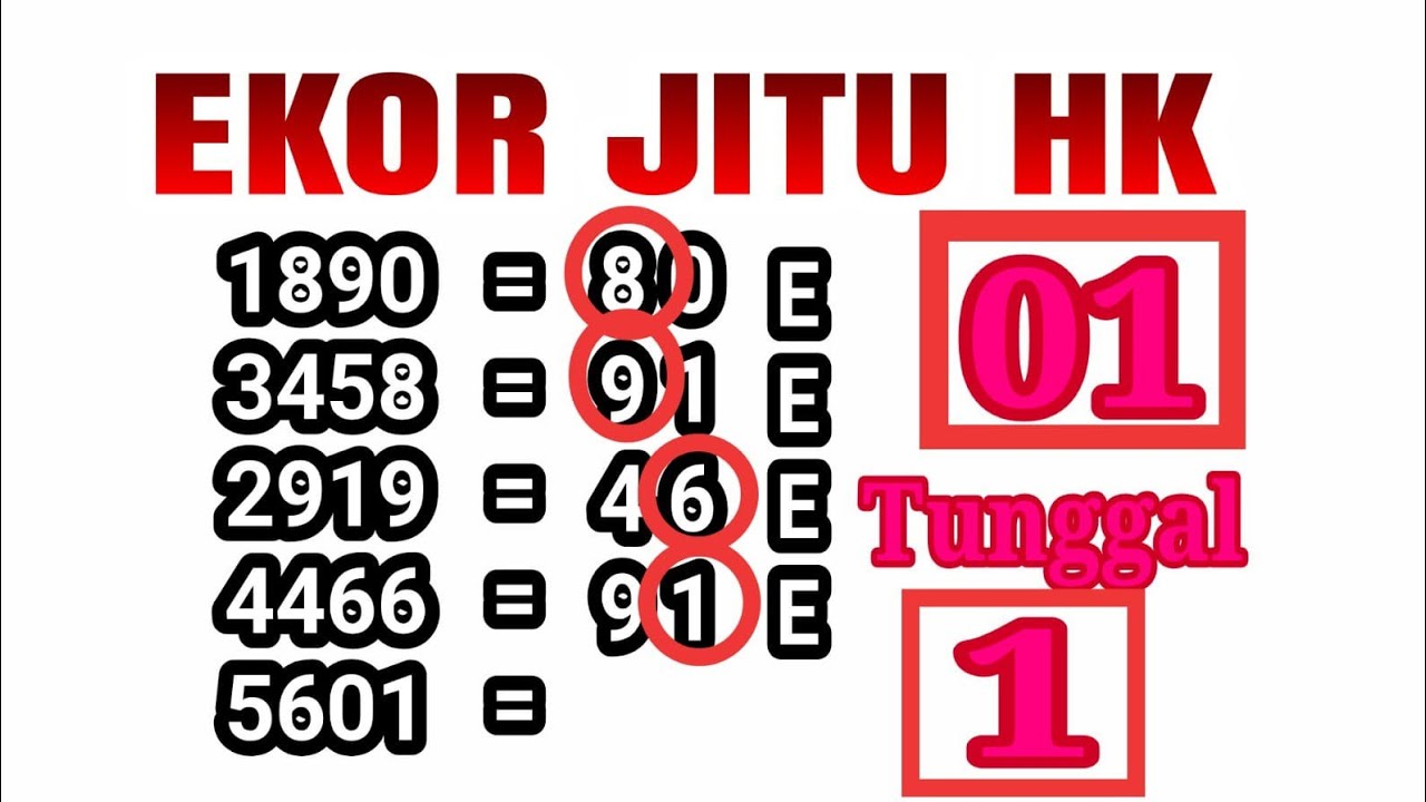 PREDIKSI HK 18 JUNI 2023 | RUMUS EKOR JITU HONGKONG | BOCORAN TOGEL HK ...