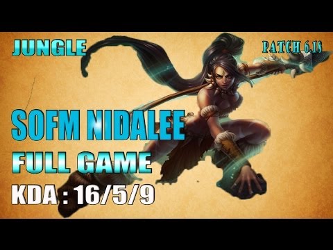 Snake Sofm Nidalee vs Graves Jungle - Full Game (Sep 20, 2016) - YouTube