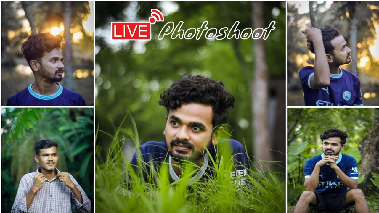 🔴Live Outdoor Photoshoot Vlog ।। Outdoor Photoshoot pose ।। DSLR camera ...