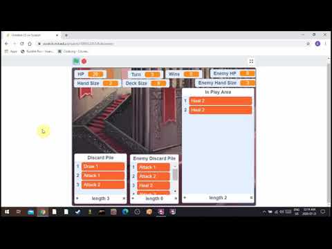 Scratch - Deckbuilding Roguelike Prototype - YouTube