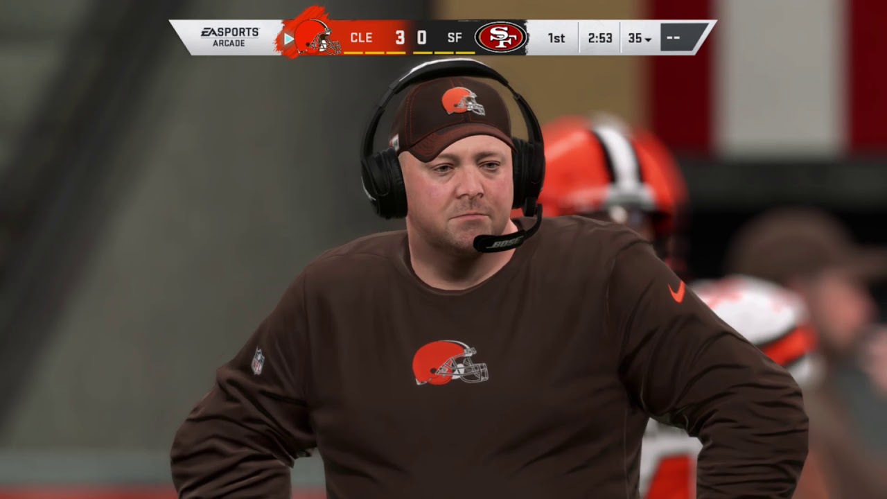 MADDEN NFL 20 (Xbox One) Cleveland Browns vs San Francisco 49ers - YouTube