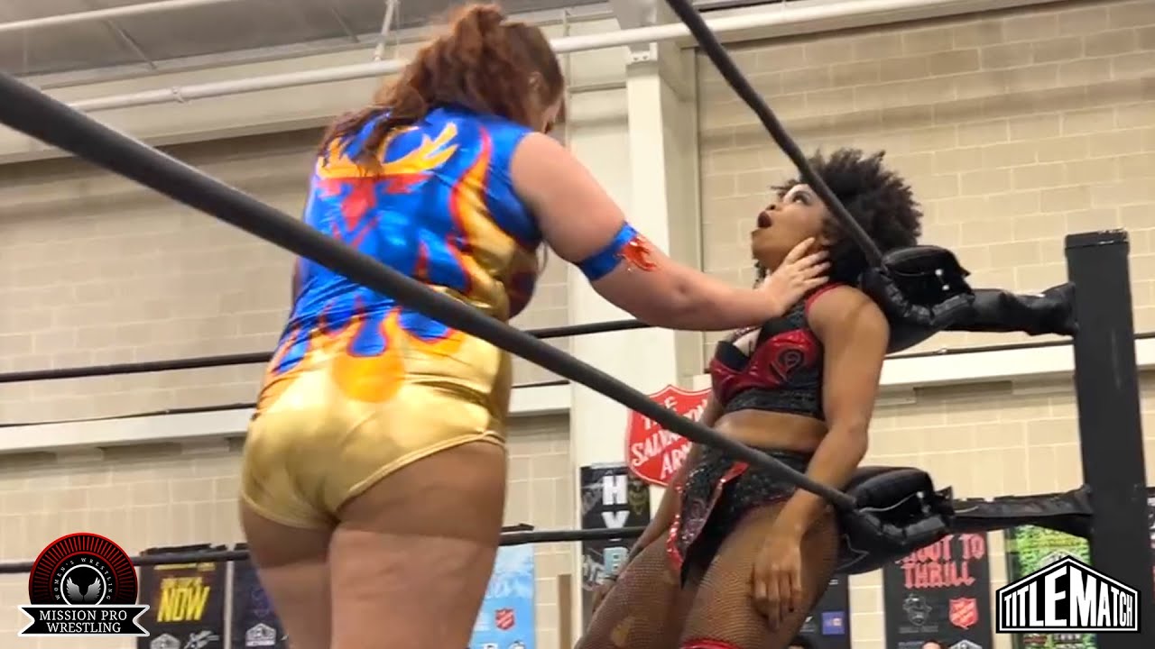 La Rosa Negra vs Nova Phoenix - Mission Pro Wrestling - YouTube