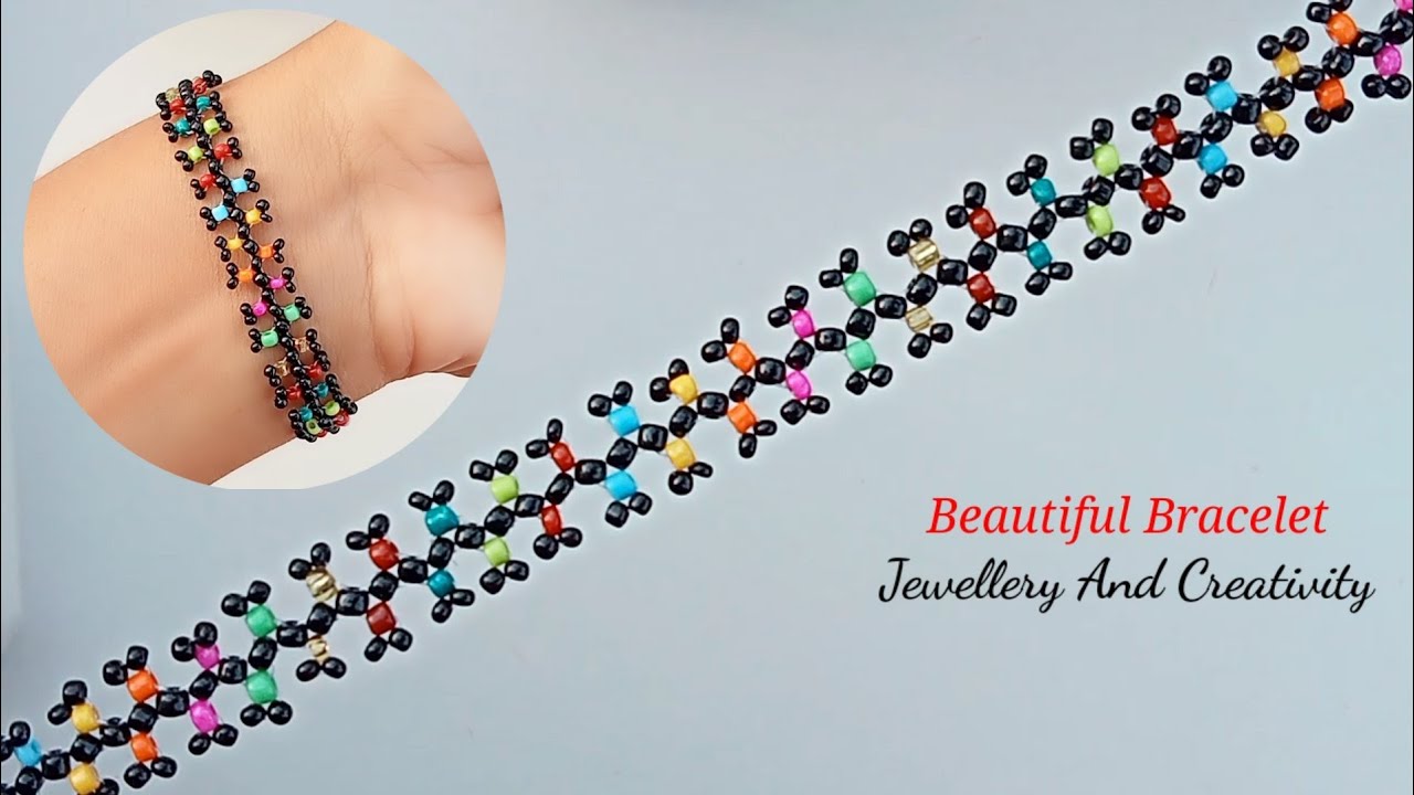 How To Make Jewellery At Home || How To Make Bracelet || Super Easy ...