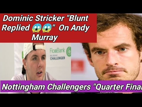 Dominic Stricker "Blunt Replied 😱😱" Today Press Conference "About Andy ...