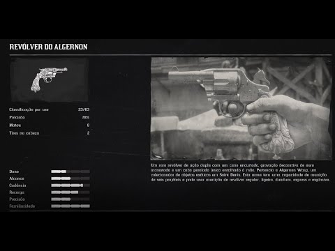 RED DEAD REDEMPTION 2 COMPÊNDIO ARMAS - REVOLVER ALGERNON #6 - YouTube