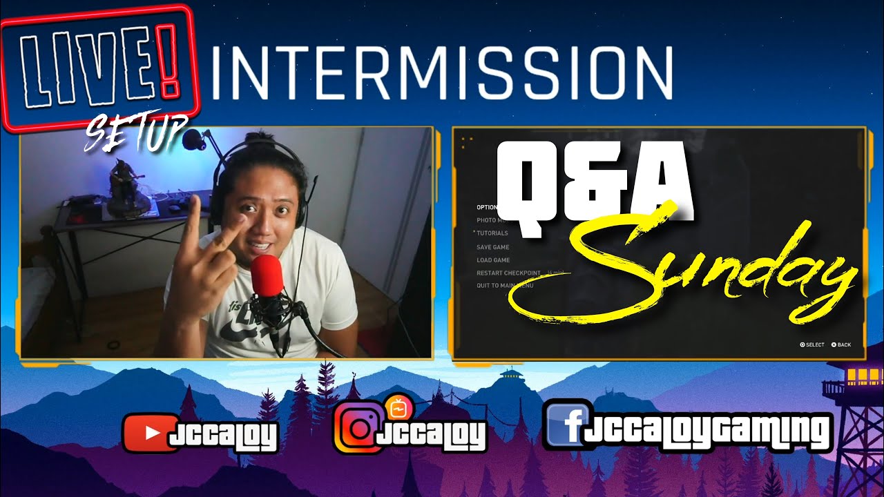 LIVE Setup Q&A Sunday! - jccaloy - YouTube