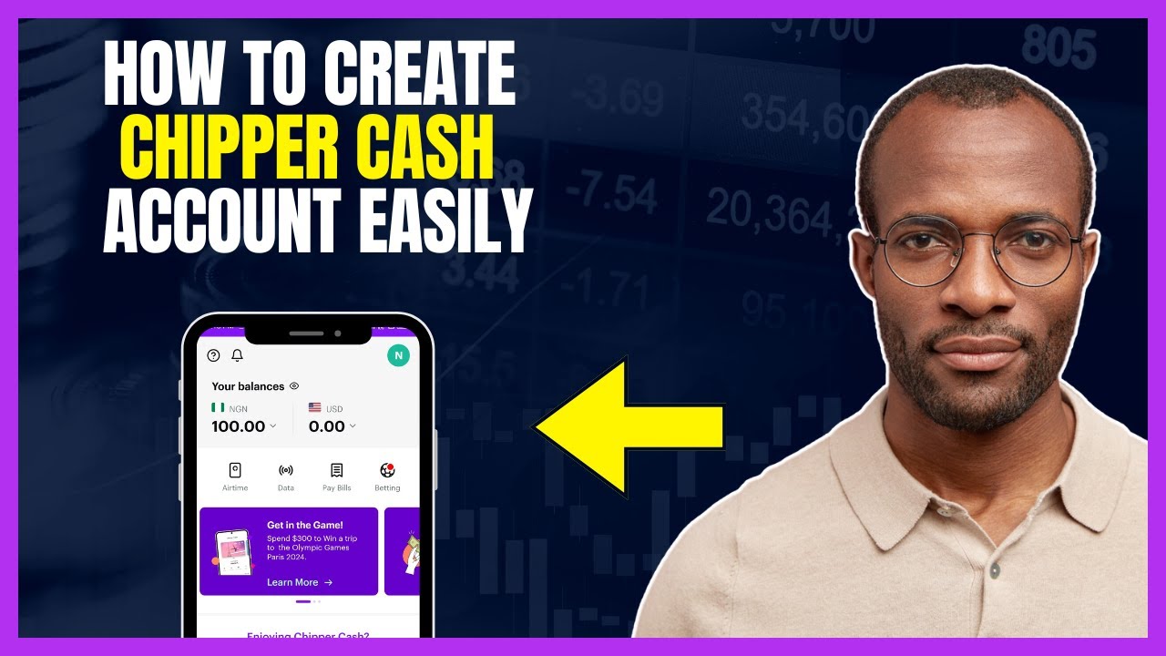 HOW TO CREATE CHIPPER CASH ACCOUNT [STEP BY STEP GUIDE] - YouTube