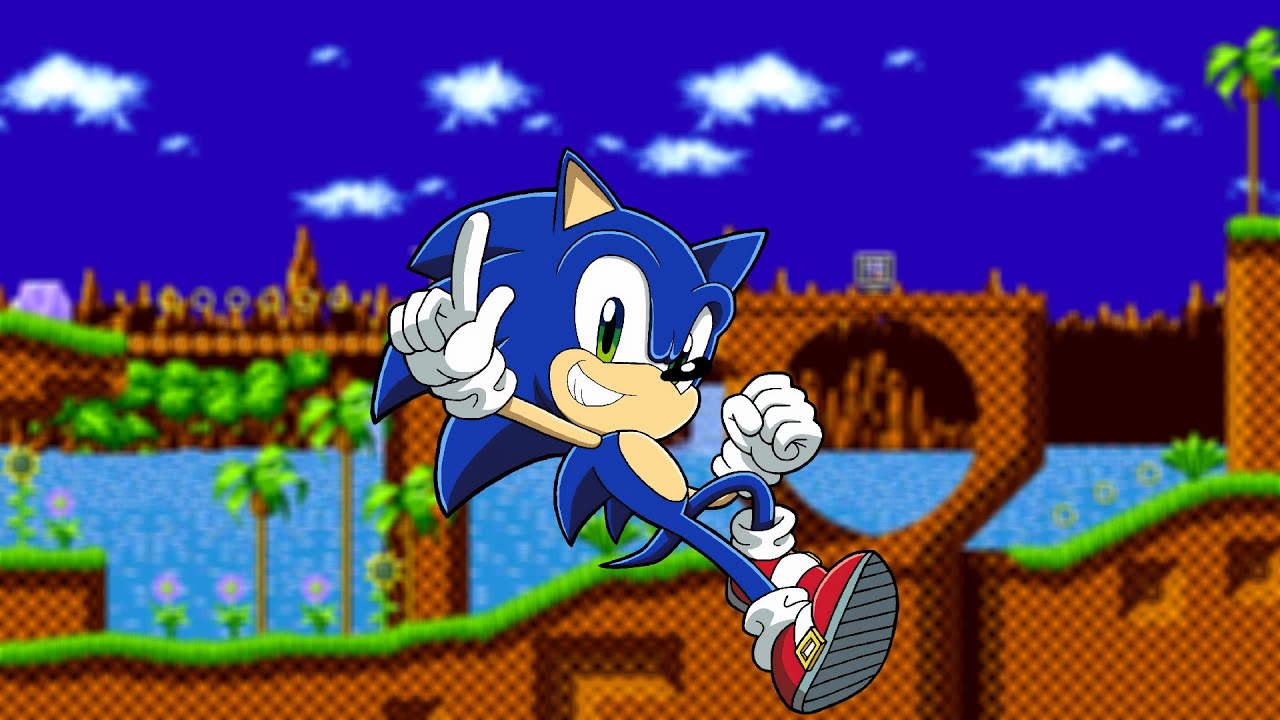 Modern Sonic In Sonic 1 - YouTube